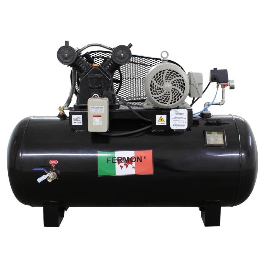 COMPRESOR DE PISTÓN DE 3 HP TANQUE DE 235 LITROS - Grupo FERMON